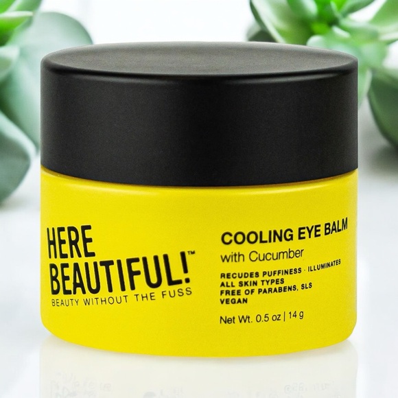 Here Beautiful! | Skincare | Here Beautiful Vegan Cooling Eye Balm With ...